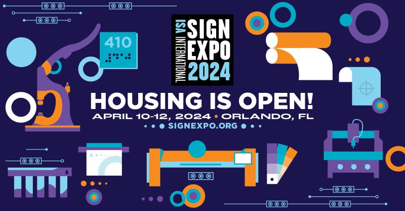 ISA International Sign Expo 2024 Orlando, United States - Expo Saga